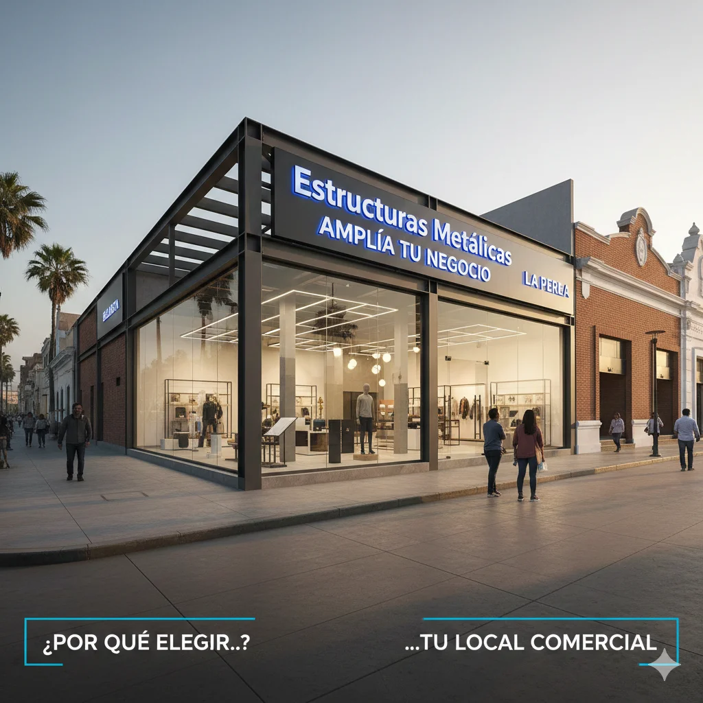 ¿Por qué elegir Estructuras Metálicas para ampliar tu local comercial ...